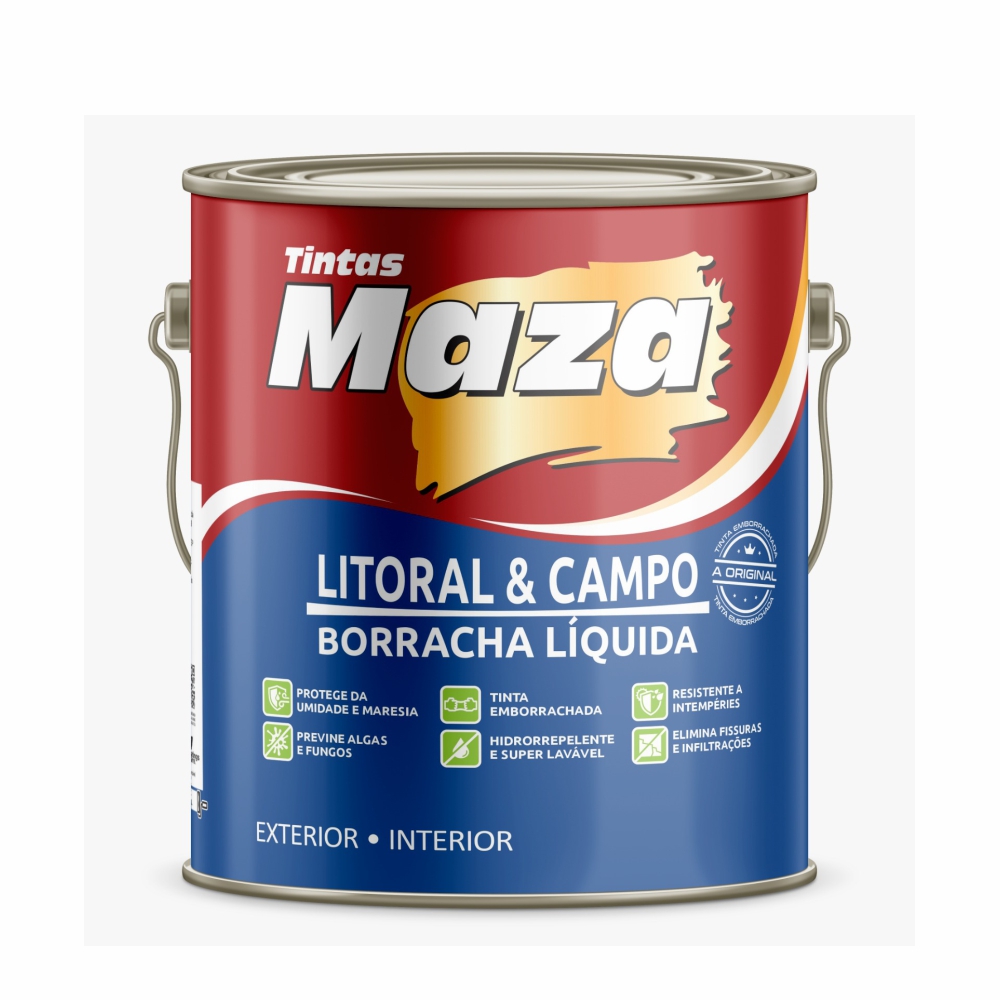 Maza Acrílica Litoral E Campo Branco 3,6Lt - Loja Mariano